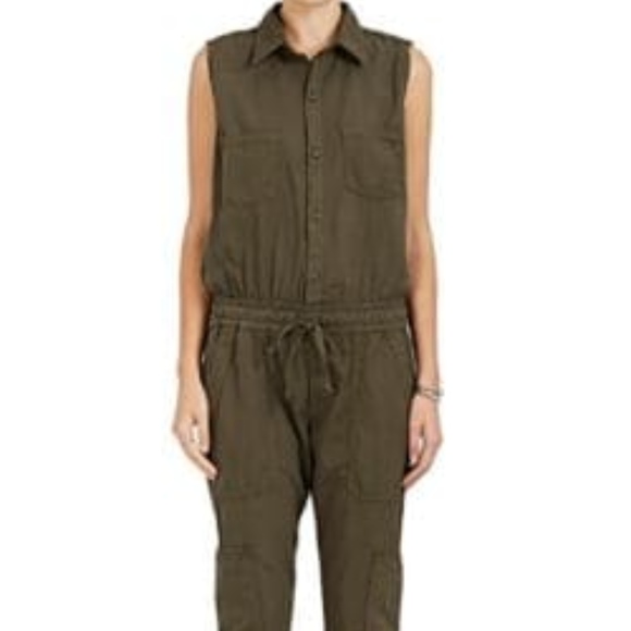 NSF | Pants & Jumpsuits | Nfs Cotton Canvas Cargo Jumpsuit | Poshmark
